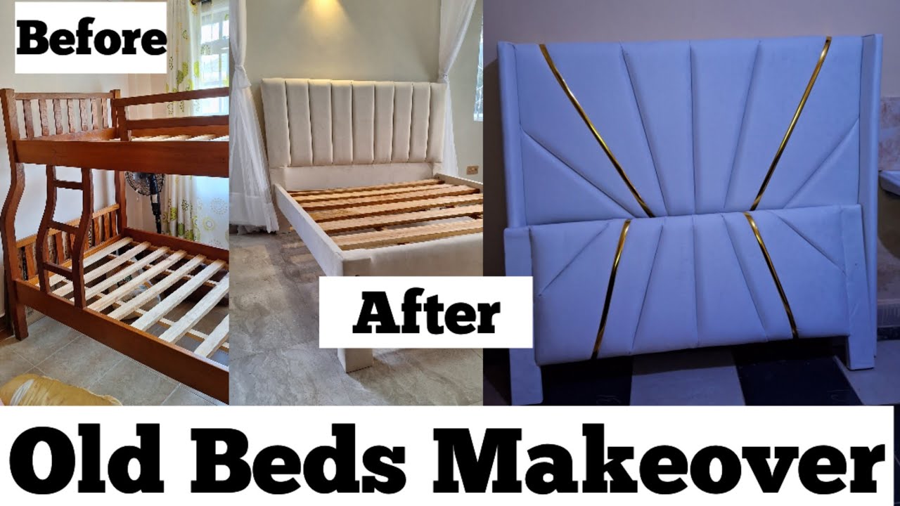 DIY Old Beds Makeovers To Try Before Disposing Them - YouTube