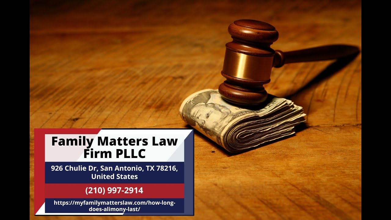 How Long Does Alimony Last? by Linda Leeser - YouTube