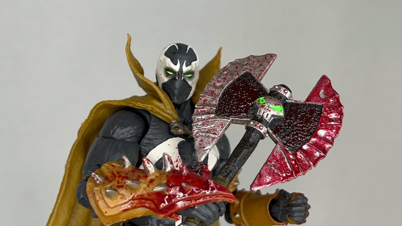 McFarlane Toys Mortal Kombat 11 Spawn (McFarlane Classic) Bloody ...
