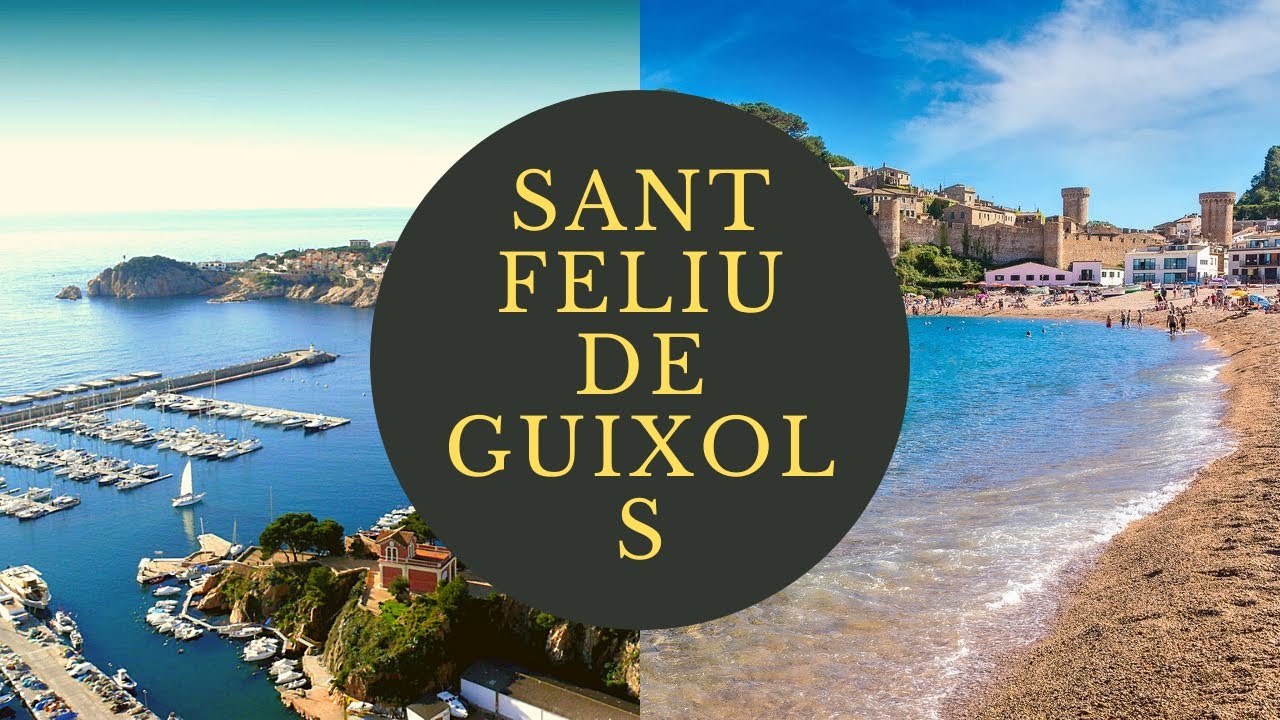 Sant Feliu de Guixols costa brava spain GIRONA UITRA [4K 60fps] - YouTube