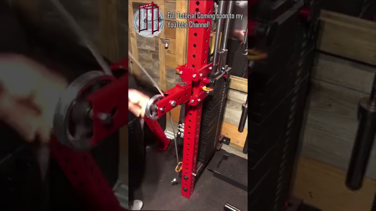 First DIY attachment for the Trolley system! Articulating Pulley! - YouTube