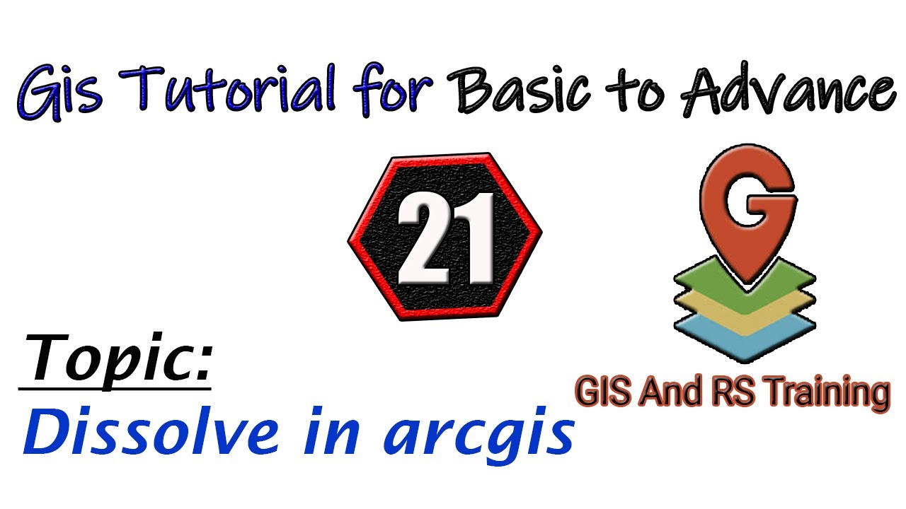 Gis tutorial for basic to advance || 21 - How to used dissolve tool in ...