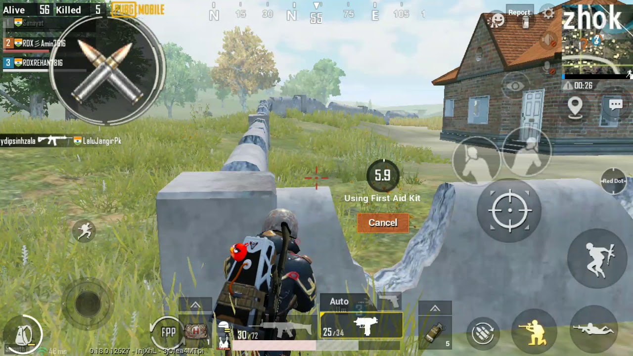 Best landing in rozok 1vs4 gameplay - YouTube