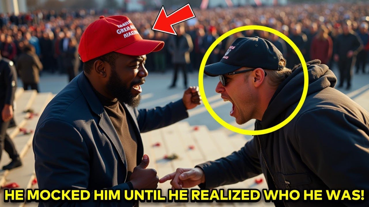 Protester Mocked a Man at the Inauguration Until Realizing He Was the ...