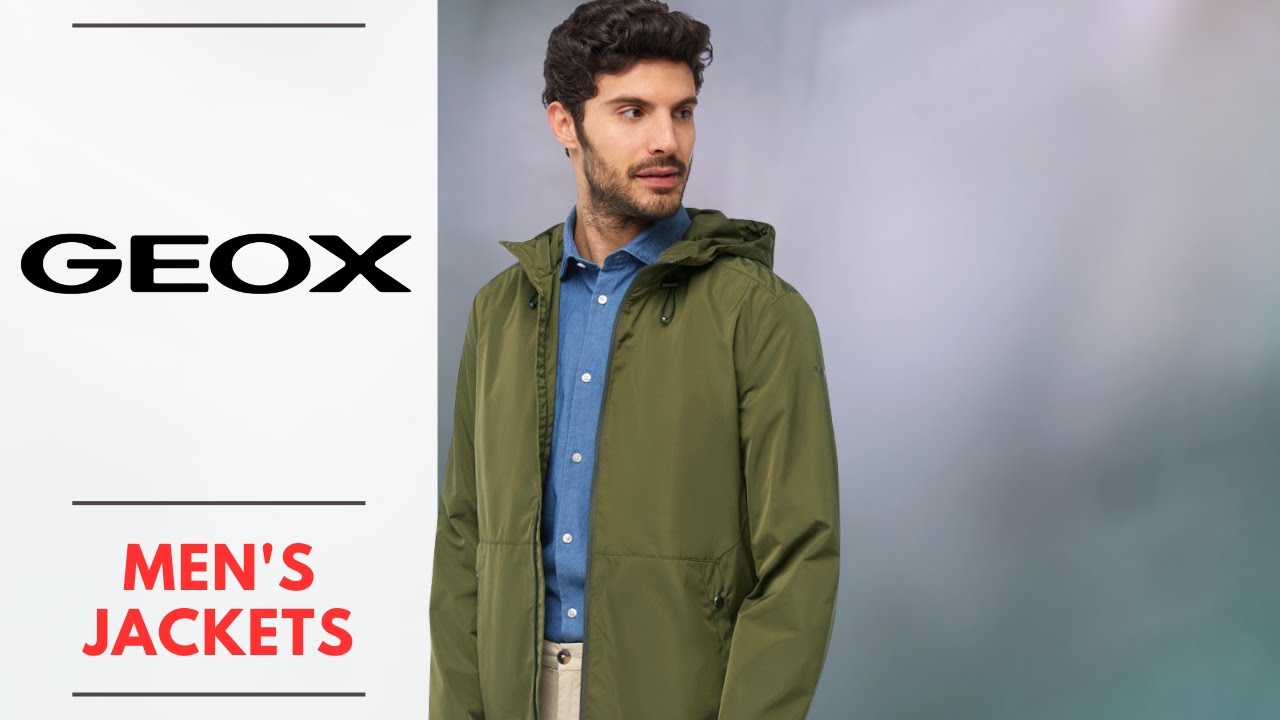 GEOX MEN'S JACKET COLLECTION - YouTube