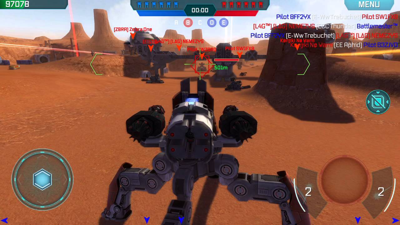 Walking War Robots ( new 4 legged bots ) - YouTube