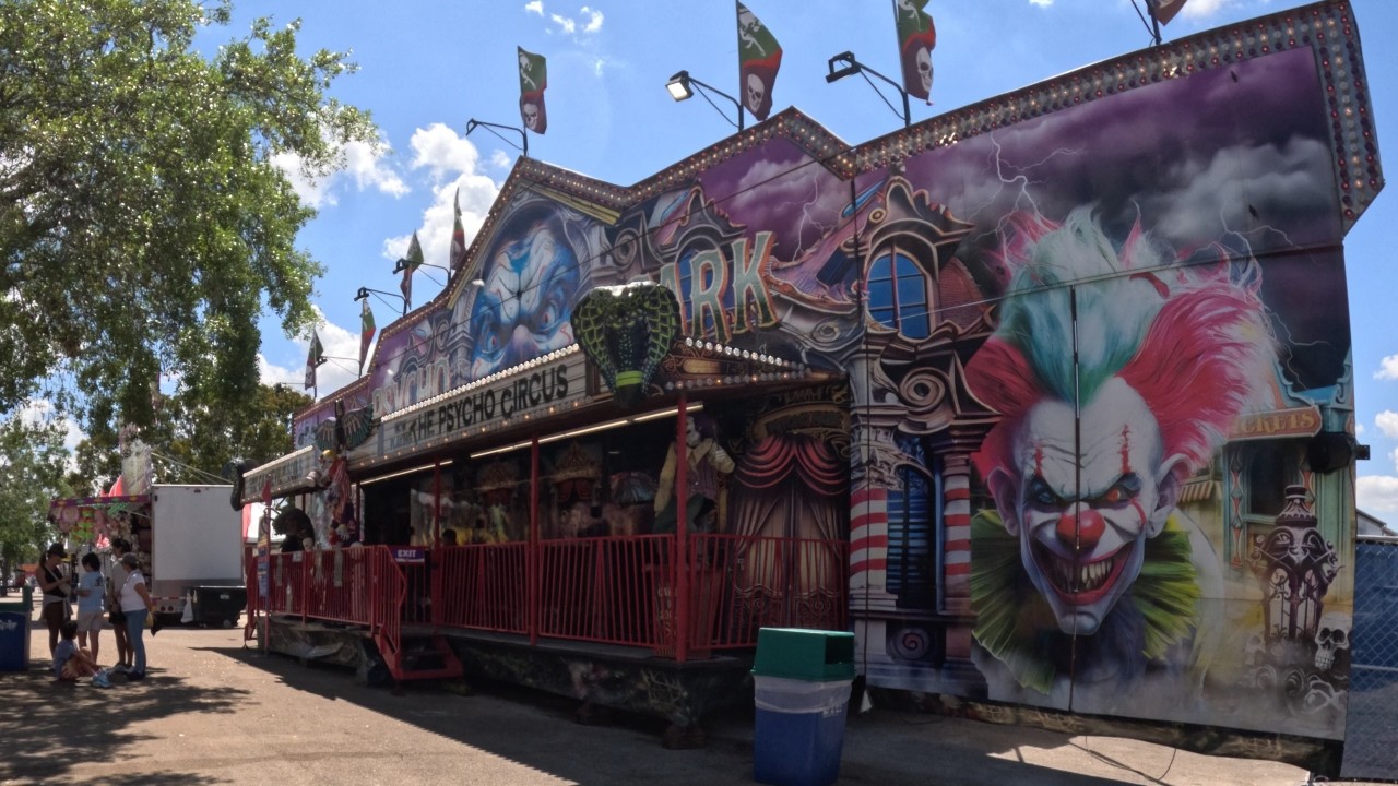 The Psycho Circus Ride POV | Miami Dade Fair - YouTube