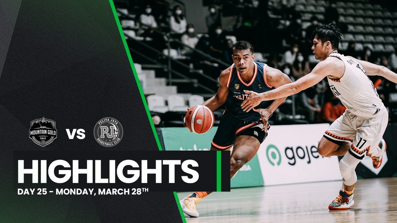 Highlight: NSH Mountain Gold Timika vs Pelita Jaya Bakrie Jakarta - YouTube