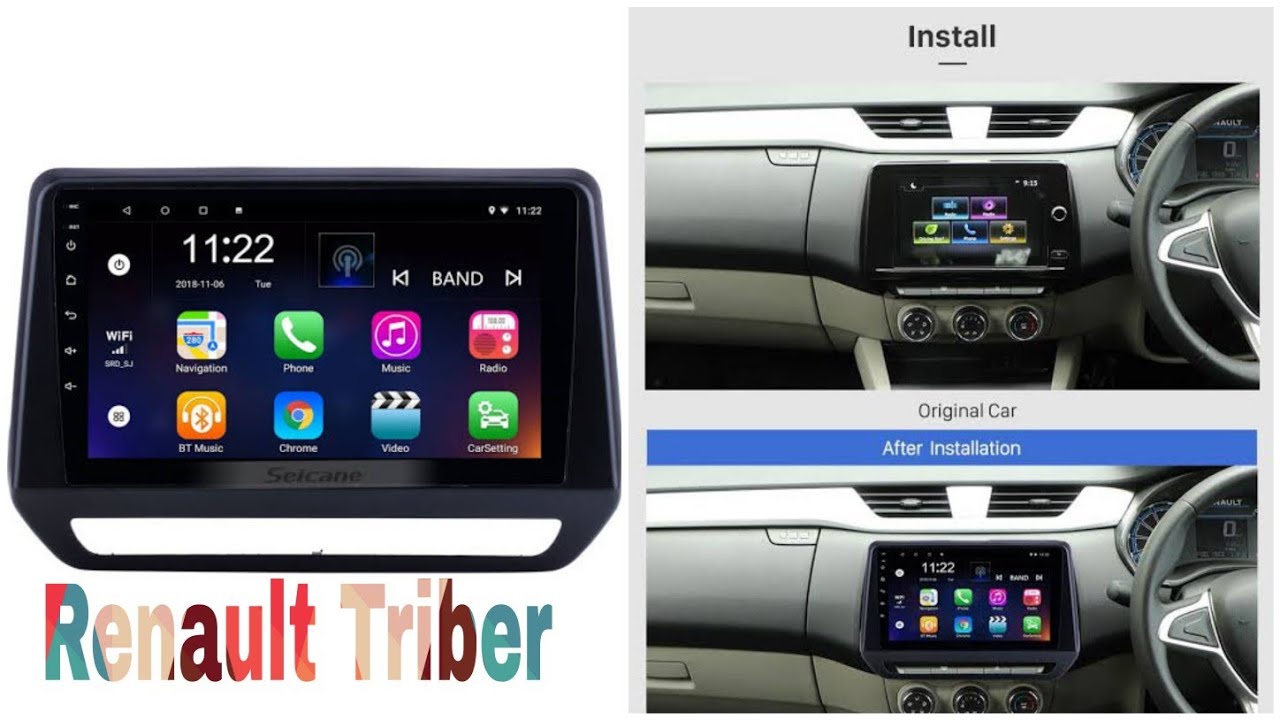 Renault Triber Android Double Din | Triber Modified | Triber Stereo ...