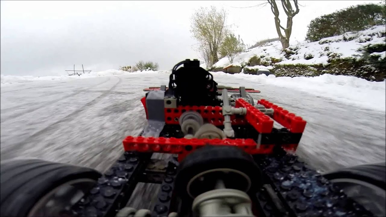 Lego automatic gear shift - YouTube