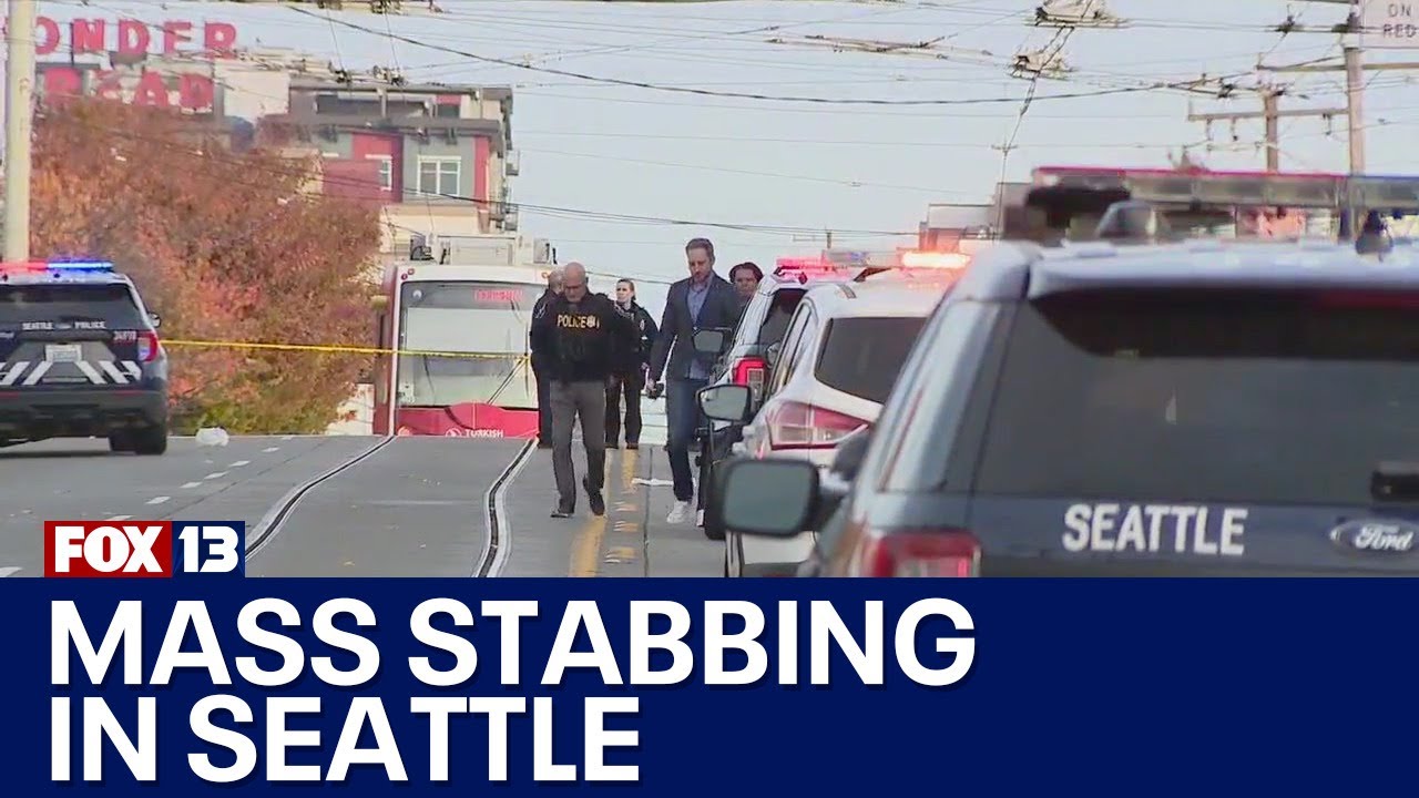 5 people stabbed in Seattle, suspect in custody | FOX 13 Seattle - YouTube