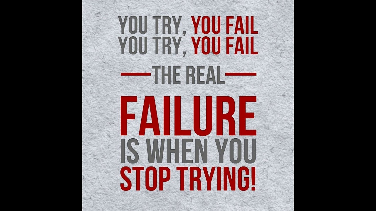 Bouncing Back After Failure Song Video - YouTube