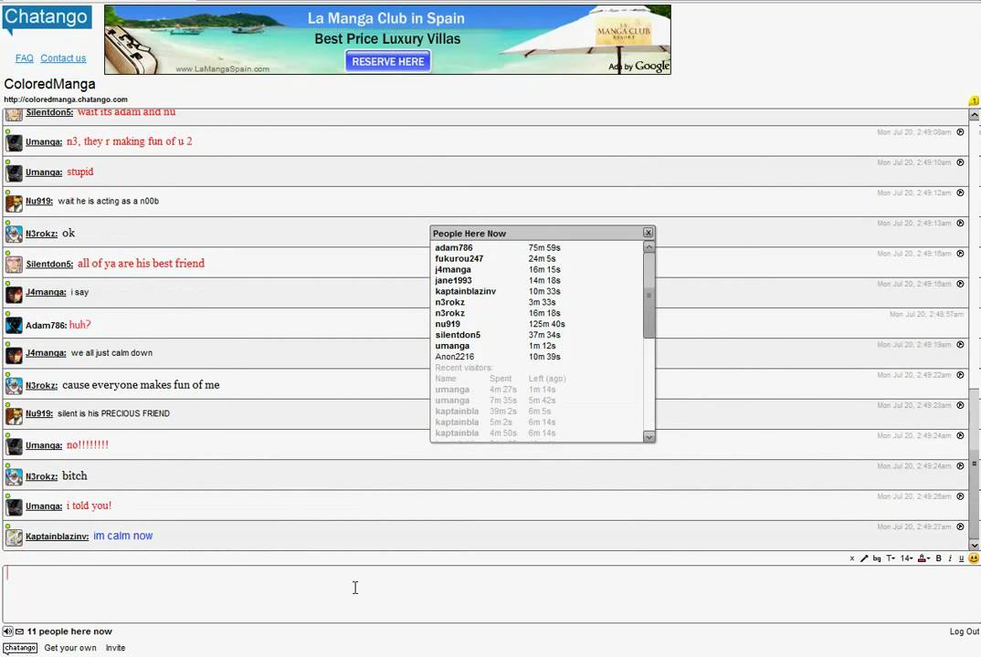 Chatango Comedy Part 1 - YouTube