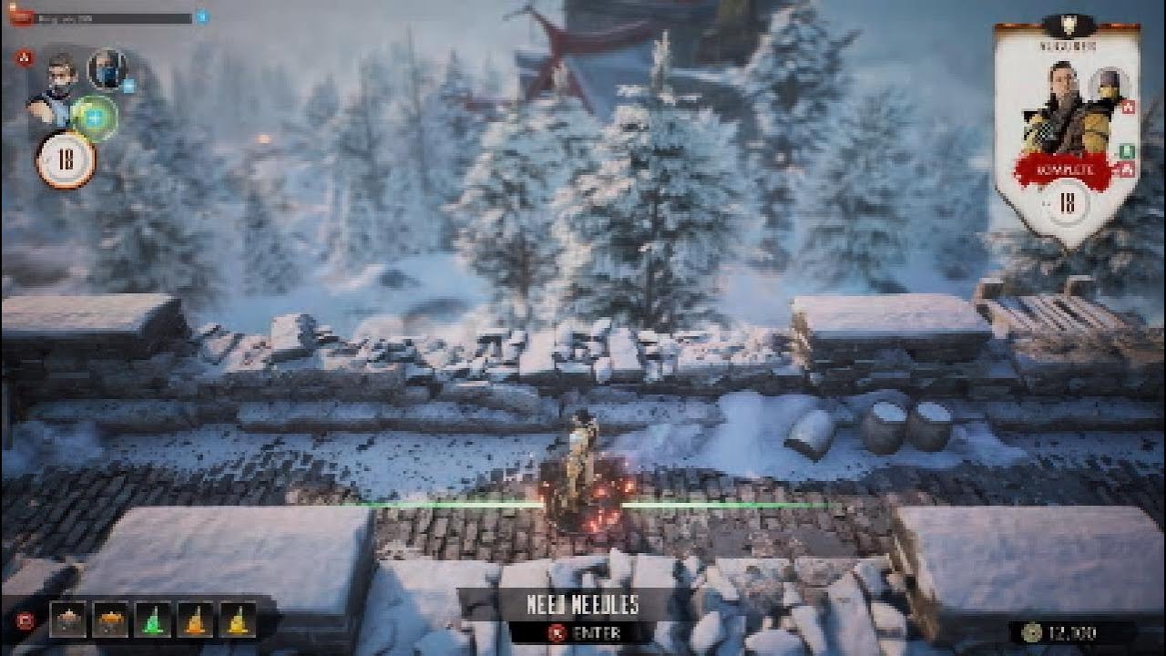 MK1 : Invasion : S6 : Rampart : key item frozen Soldier hand Location ...