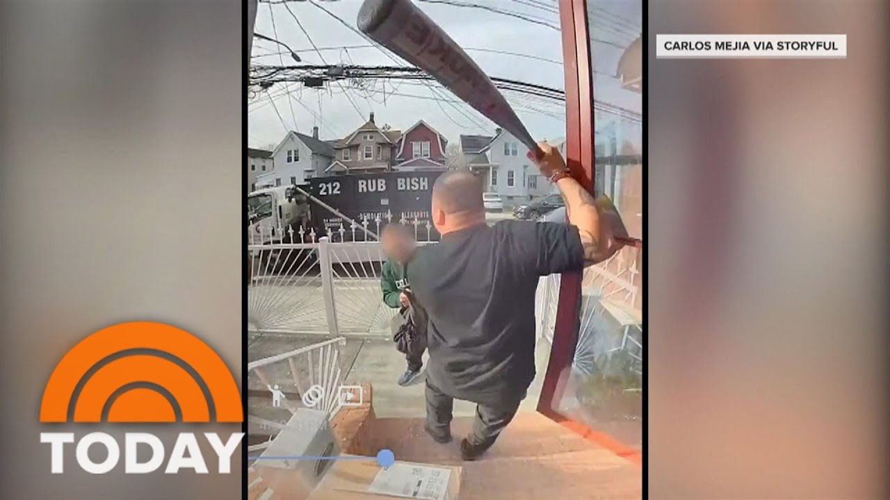 Watch: Homeowner sets a trap for porch pirate stealing package - YouTube