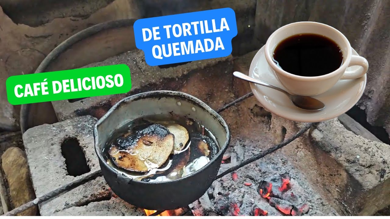 como hacer café de tortilla quemada - Muy Rico y Saludable - YouTube