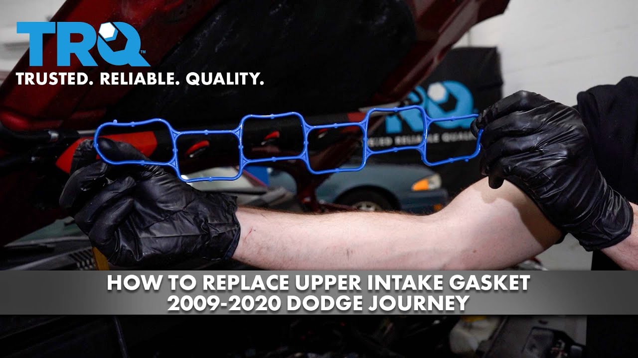 How to Replace Upper Intake Gasket 2009-2020 Dodge Journey - YouTube