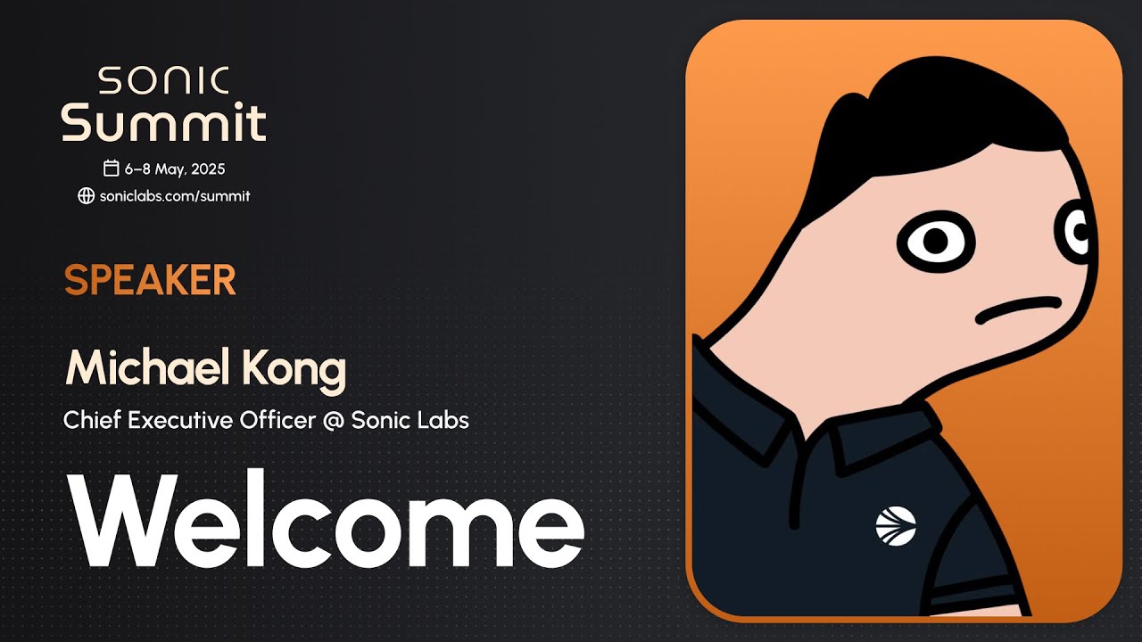 Michael Kong — Opening Keynote — Sonic Summit 2025 Vienna - YouTube