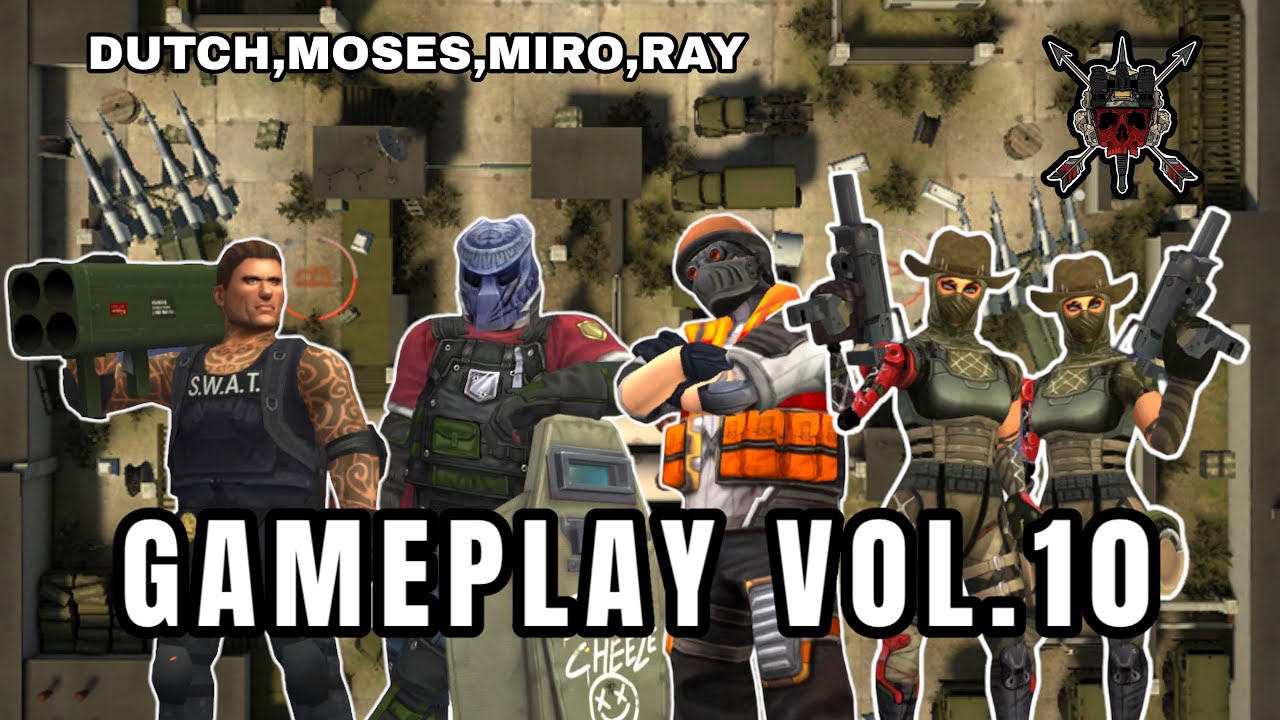 TACTICOOL - Moses,Dutch,Miro and Ray Gameplay Vol.10 ( EU🤫🫢) - YouTube