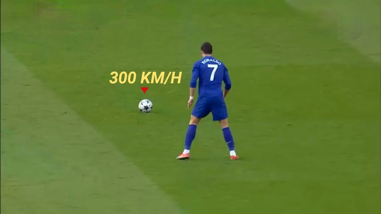 Most Powerful Shots in Football - YouTube