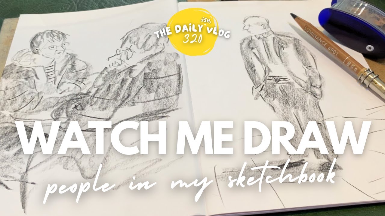 WATCH ME DRAW people in my sketchbook - An Illustrator’s Daily(ish ...