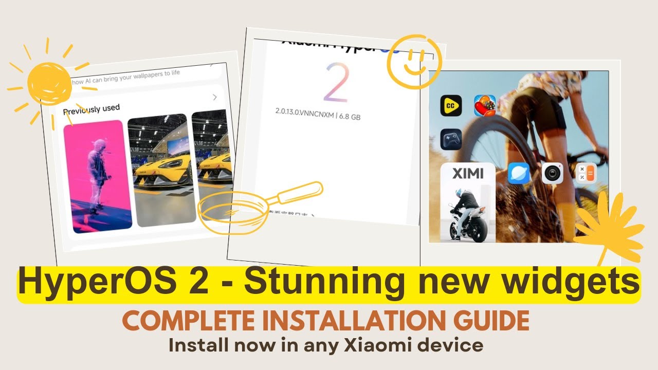 HyperOS 2 Stunning New Widgets - Complete Installation Guide 😍 - YouTube