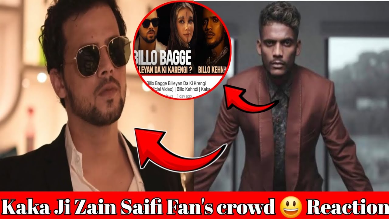 Zain Saifi & Kaka ji Reaction Fan's crowd || Kaka ji & Zain Saifi New ...
