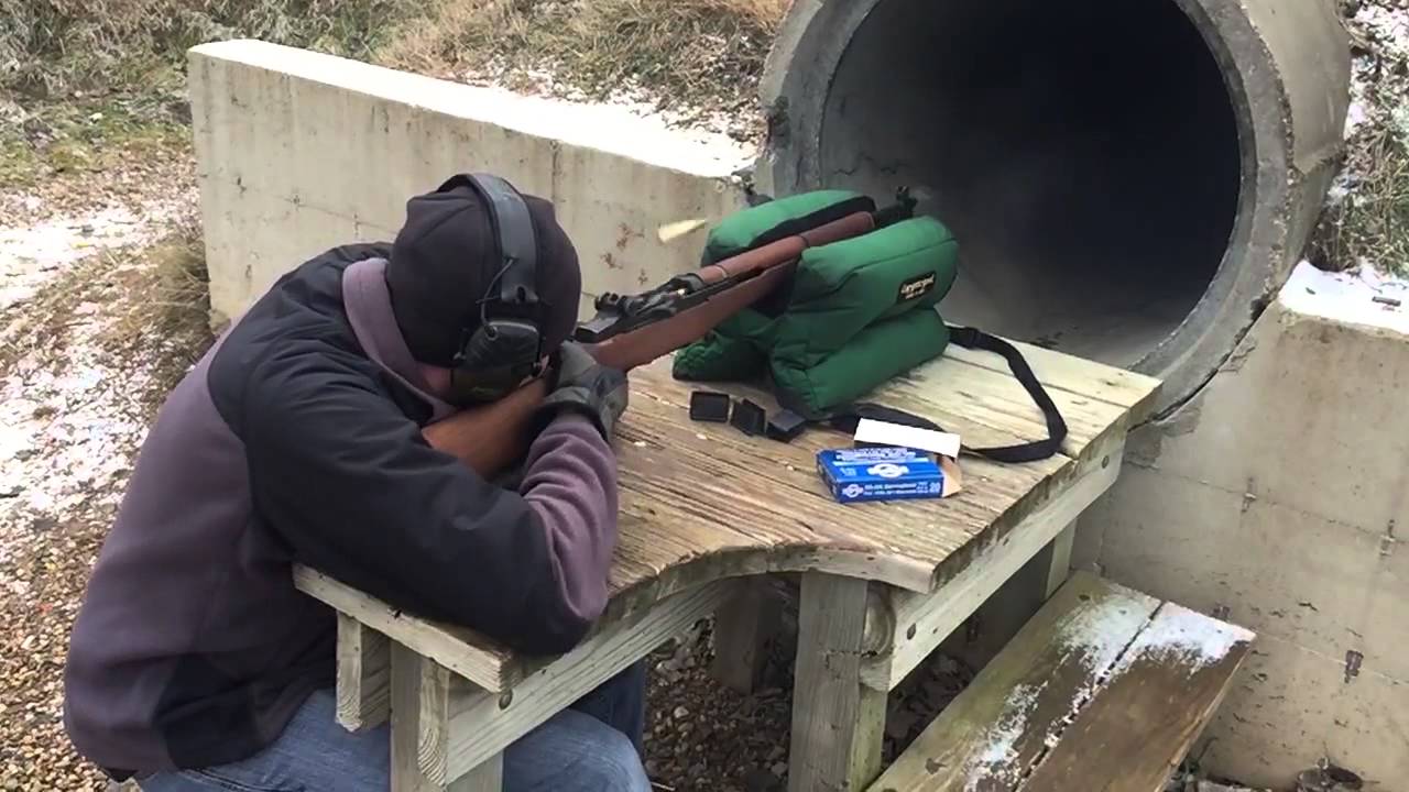 M1 Garand - Slow motion - YouTube
