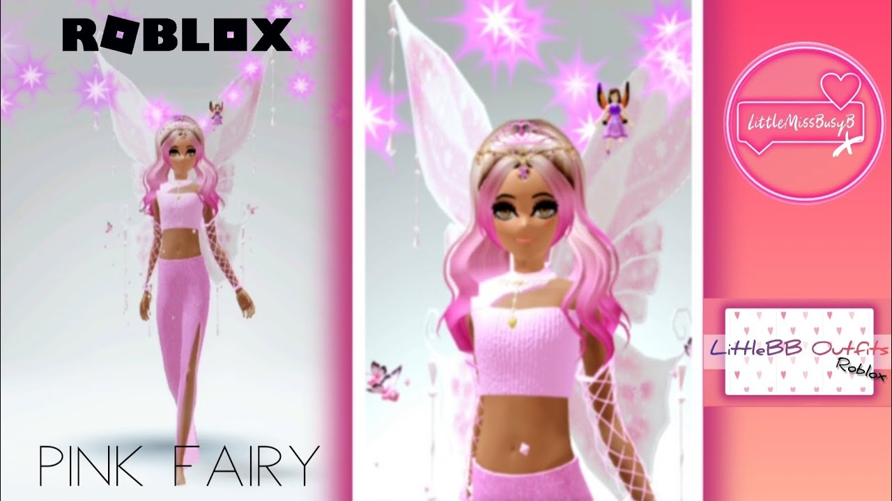 Roblox Addison Doll Outfit! Pink Fairy 💖 - YouTube