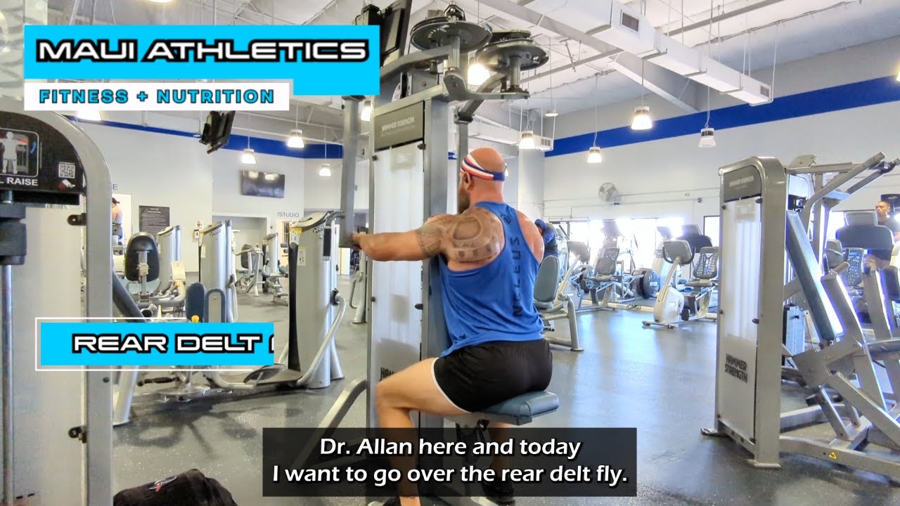 Rear Delt Fly (Pec Deck) Tutorial - YouTube