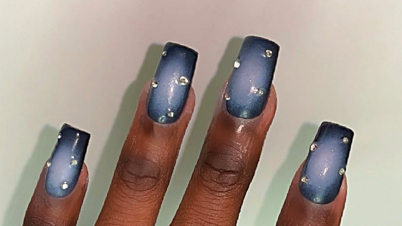 GEL X NAILS TUTORIAL FOR BEGINNERS | airbrush nail art - YouTube