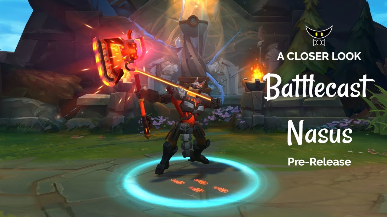 Battlecast Nasus Epic Skin (Pre-Release) - YouTube