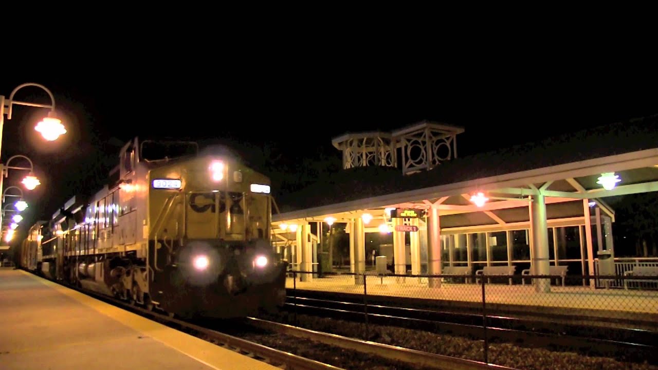 [Rare] NEW Hyundai Rotem Coachs for Tri-Rail on CSX Q453 - YouTube