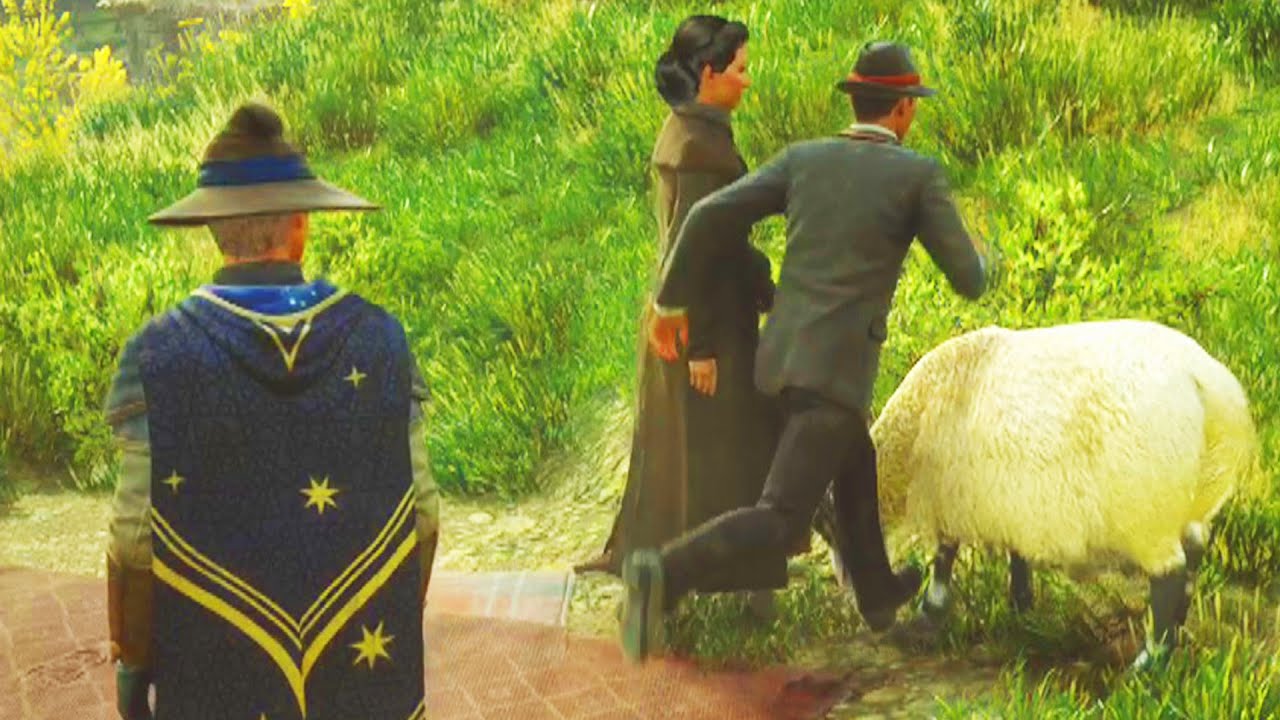 My favorite NPC interaction in Hogwarts Legacy - YouTube