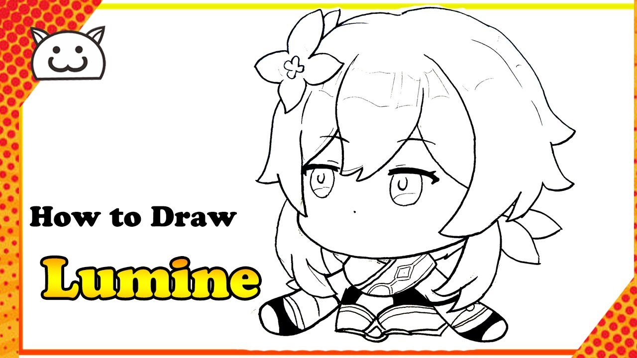 How to Draw Lumine - YouTube