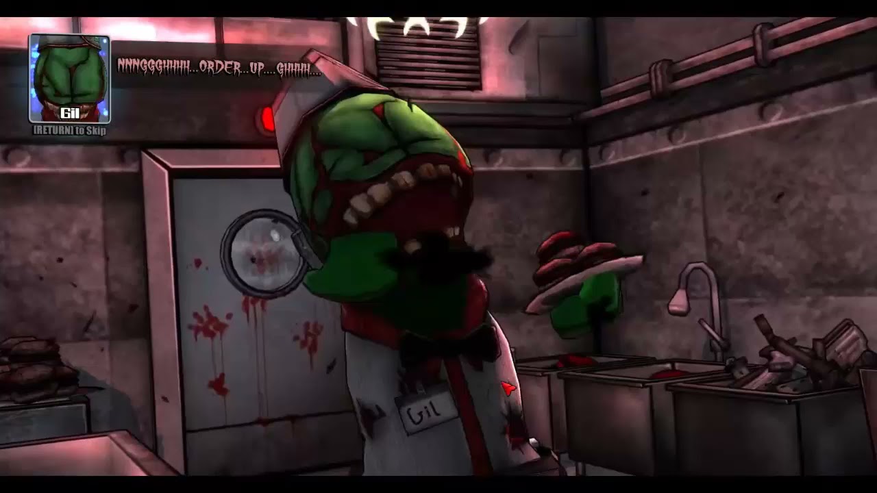 Madness Project Nexus | All Burger Gil Voice Lines - YouTube