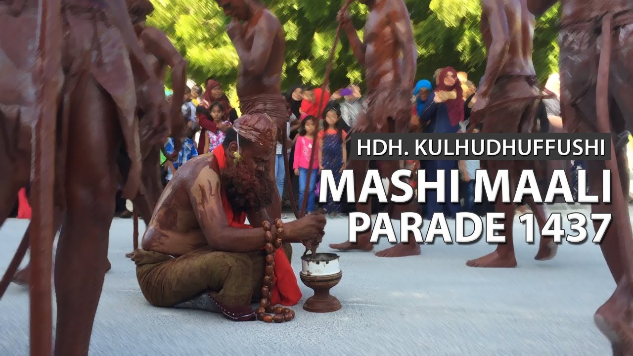 Kulhudhuffushi Mashi Maali Parade 1437 - YouTube