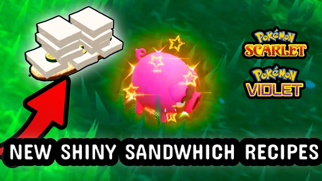 New EASY SHINY Hunting Recipes - Pokémon Scarlet & Violet - YouTube