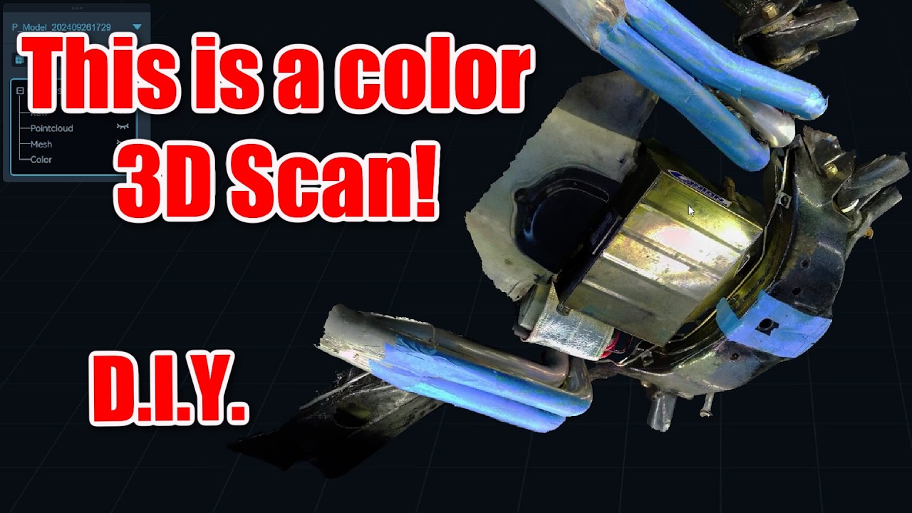 How I used the Creality Ferret Pro 3D Scanner to make a Skid Plate out ...