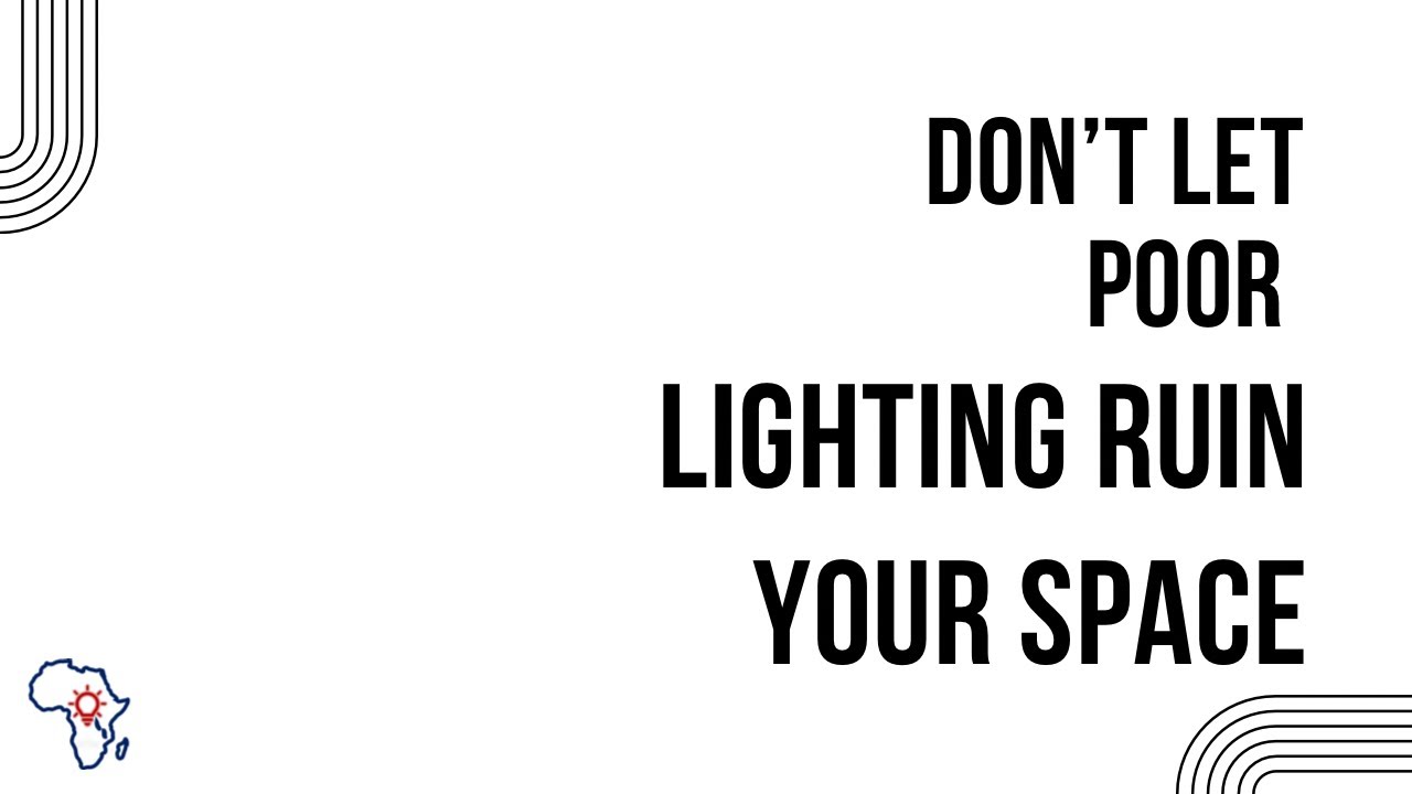 Don't Let Poor Lighting Ruin Your Space: Use General Lighting for ...