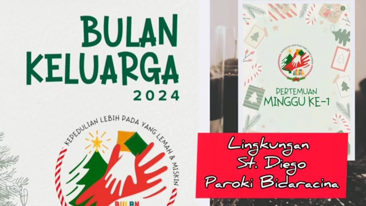Aktivitas Minggu ke-1 Bulan Keluarga 2024 Lingkungan St. Diego Paroki ...