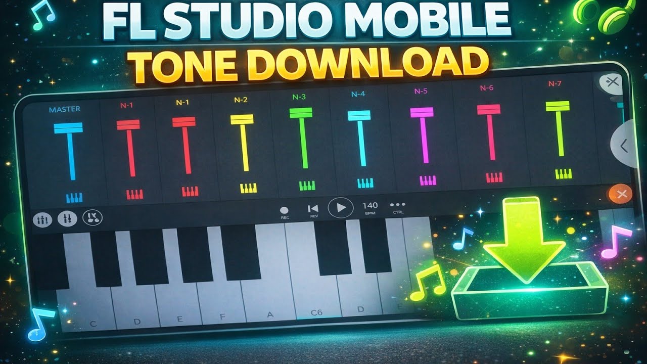FL Studio Mobile New Tone Project | High Quality Sound 🎹 | #flstudio # ...