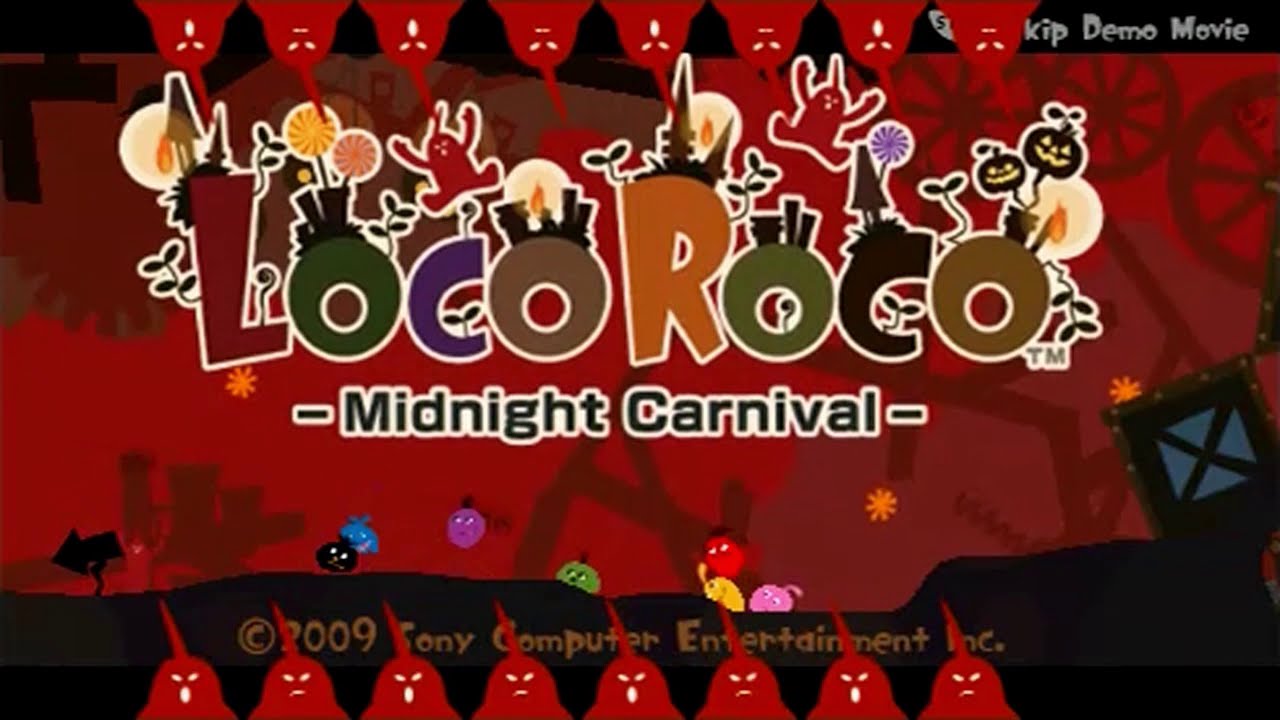 LocoRoco Midnight Carnival Title Theme Animatic (2009, Sony) - YouTube