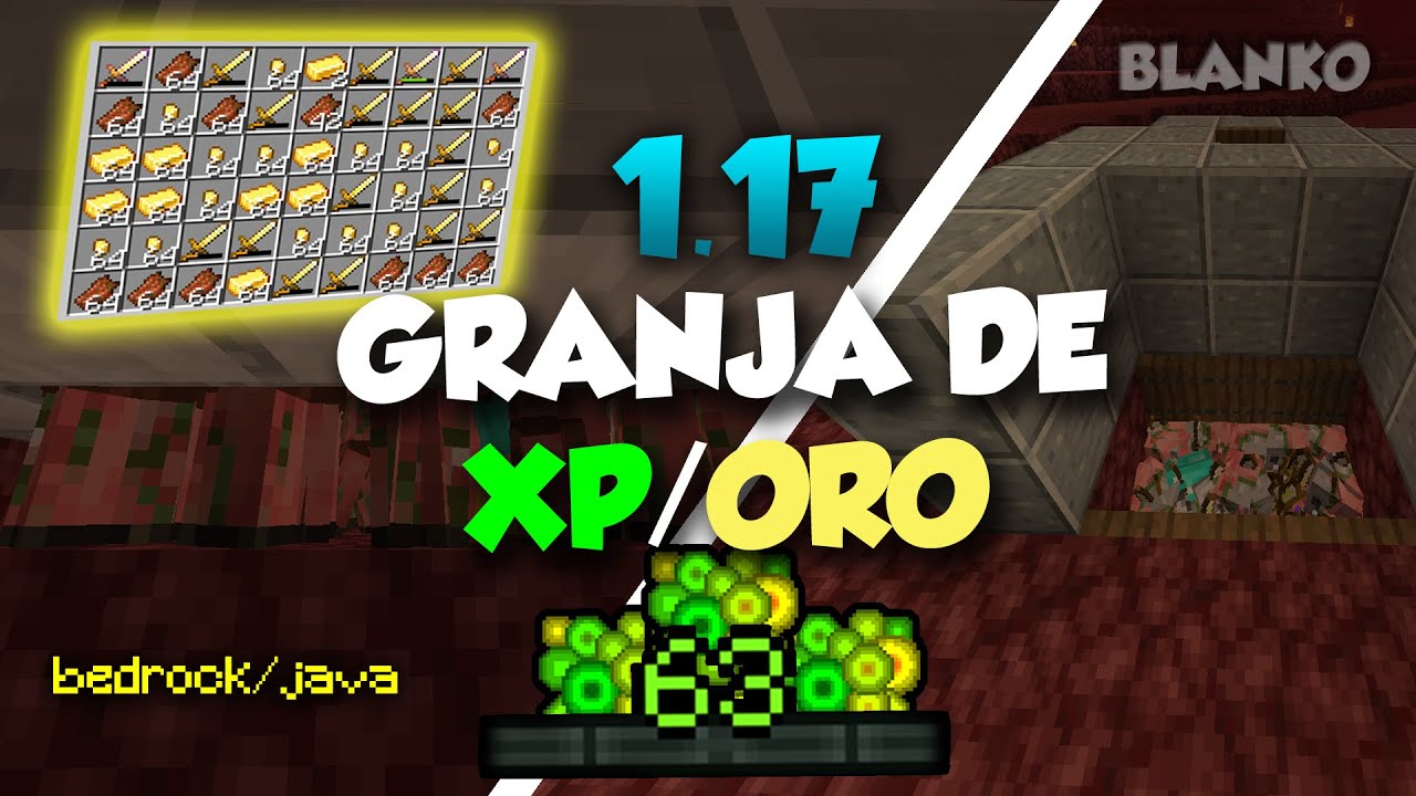 LA MEJOR GRANJA DE EXPERIENCIA (XP) PARA MINECRAFT 1.18 | BEDROCK y JAVA - YouTube