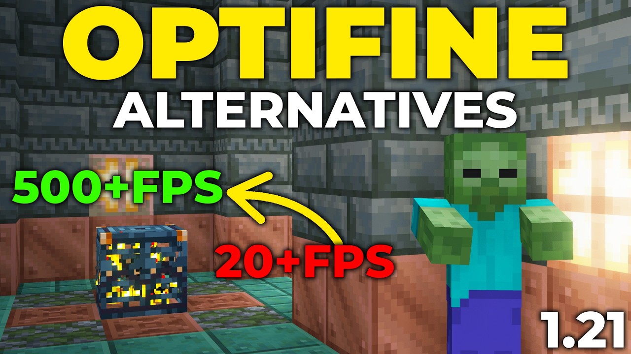 OptiFine 1.21 Alternatives! - YouTube