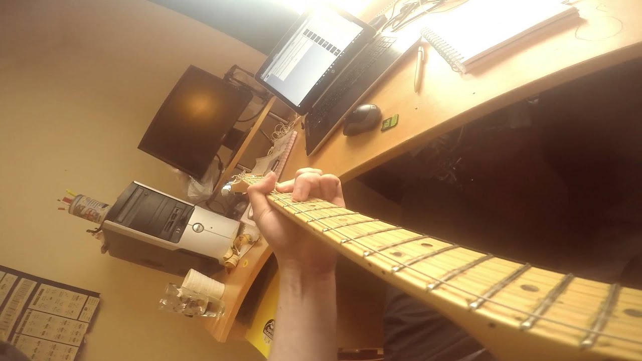 316 by Van Halen with a GoPro on the Guitar - Different Angles - YouTube