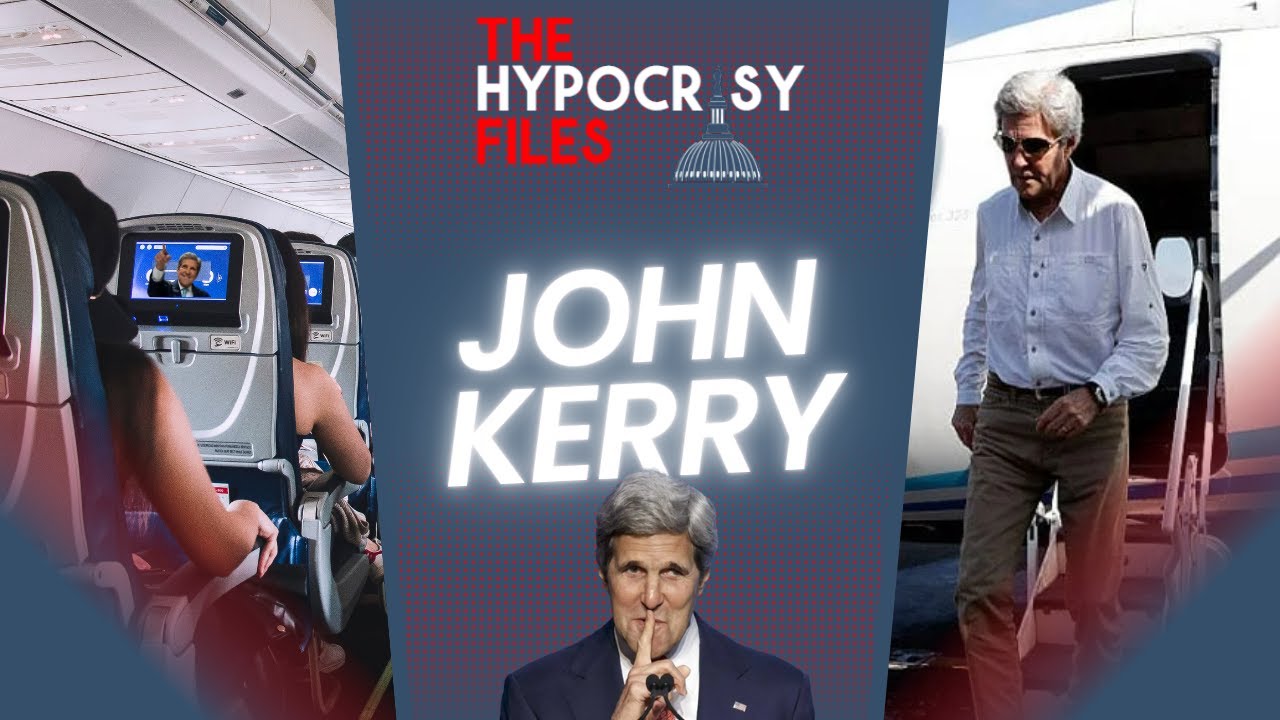 John Kerry Claims To Fly Commercial Exclusively - YouTube