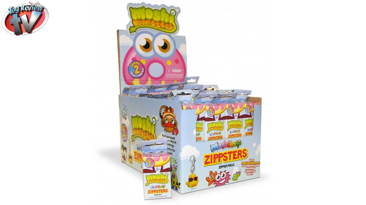 Moshi Monsters Zippsters Series 2 Review Unboxing - YouTube