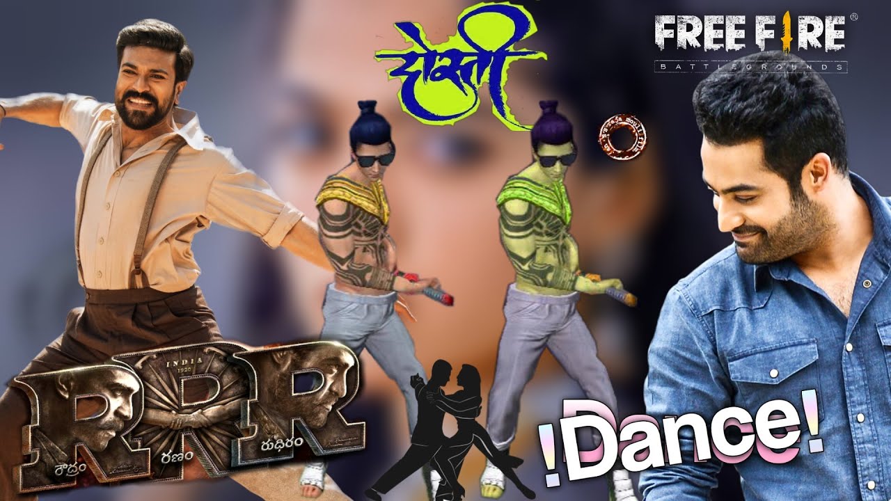 RRR Movie dance Master vs freefire dance #rrrmovie #rrr #freefire # ...