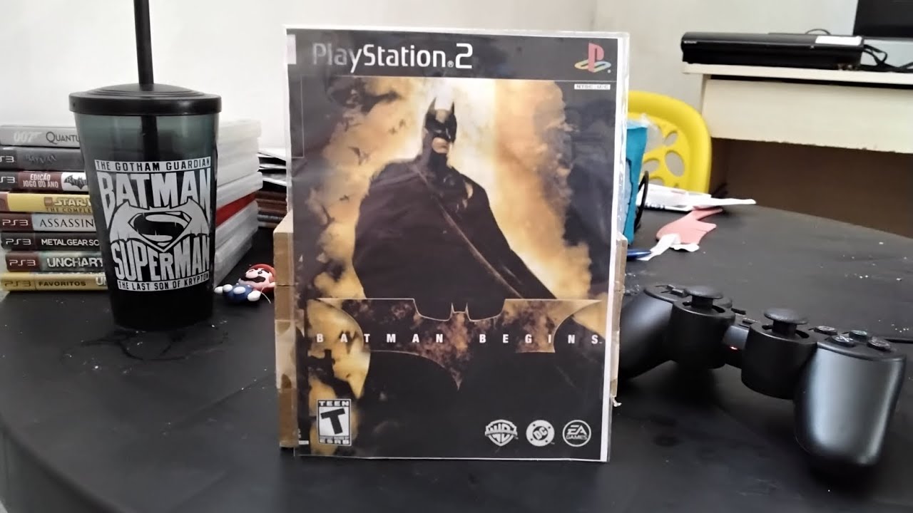 BATMAN BEGINS PLAYSTATION 2 PARTE 1 - YouTube